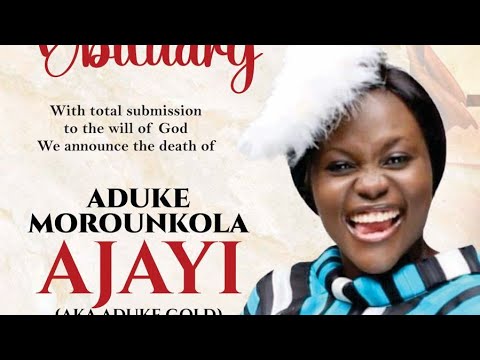 Tear, as Omo Abule Releases Tribute song for the late Aduke Gold - YouTube