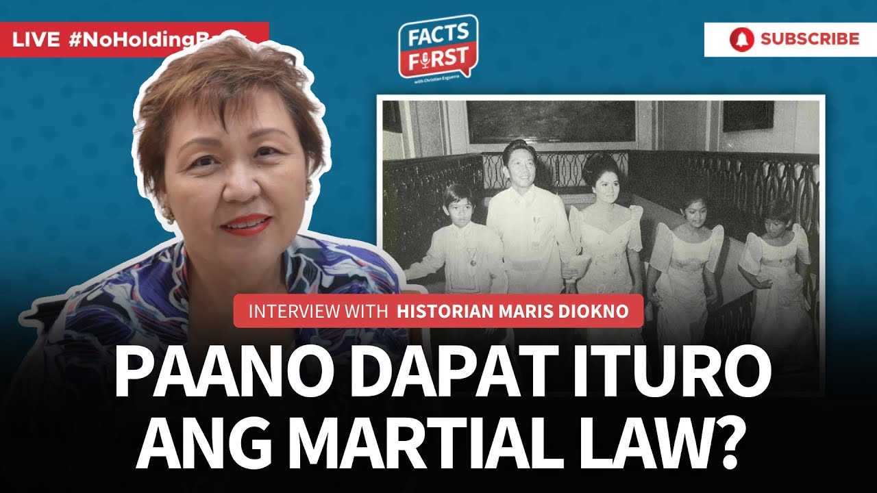 Paano dapat ituro ang MARTIAL LAW? - YouTube