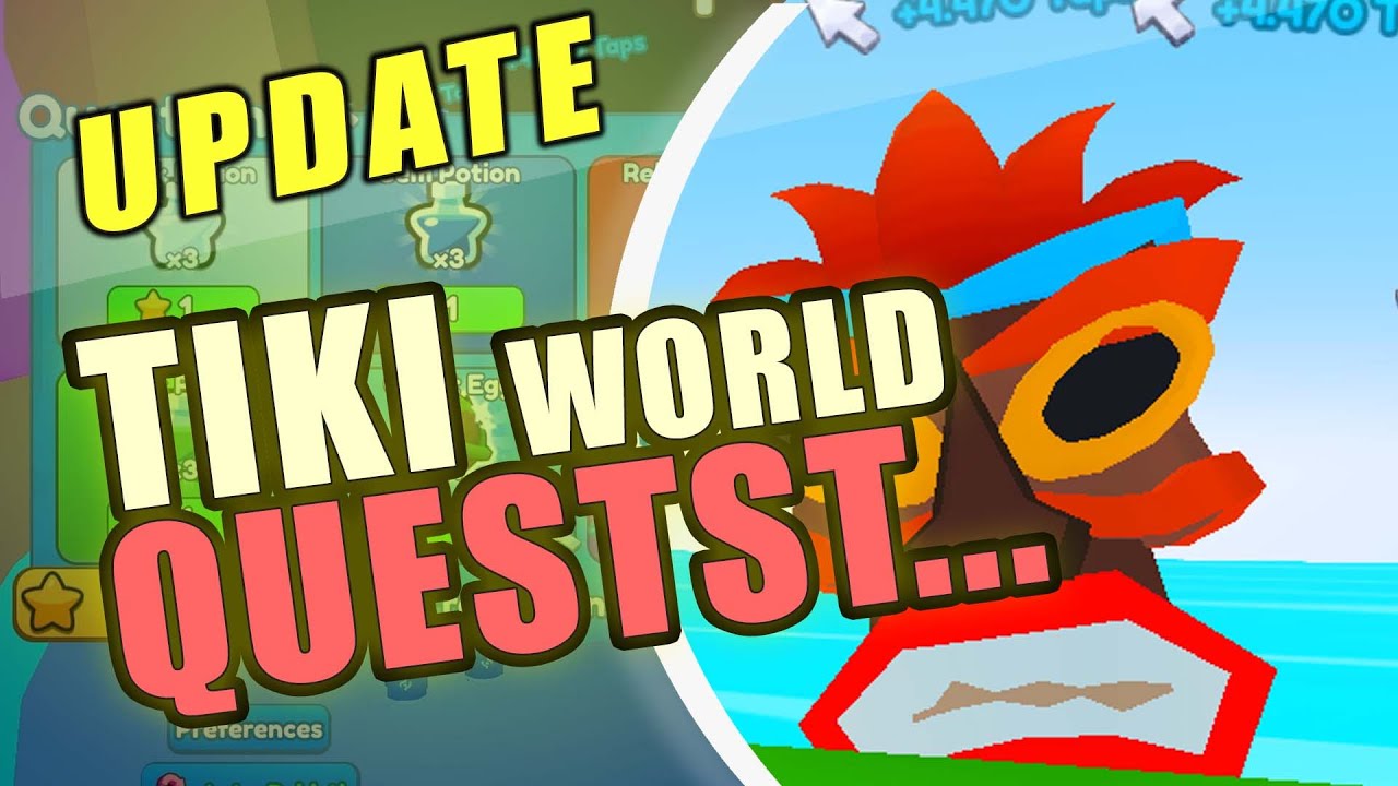 Clicker Champions Pets UPDATE New Tiki World Quests New Pets and More ...