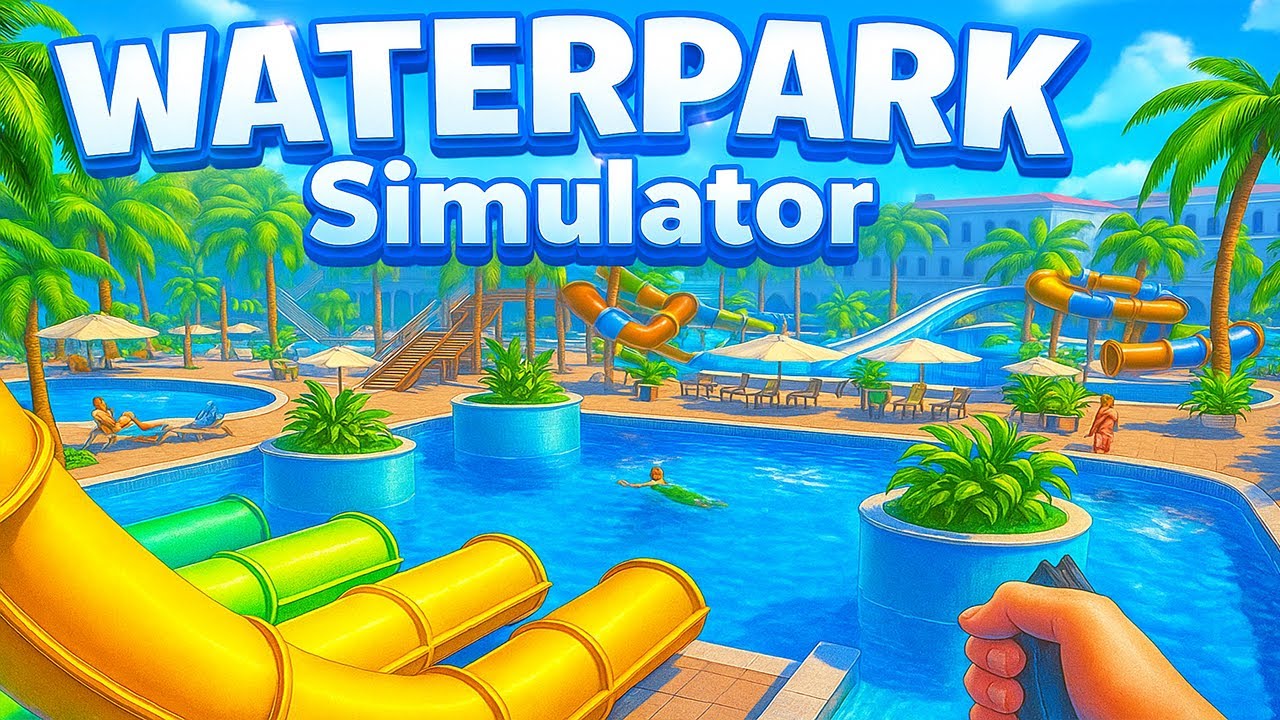 Dive into Fun! 🌊 Waterpark Simulator Gameplay - Build Your Dream ...