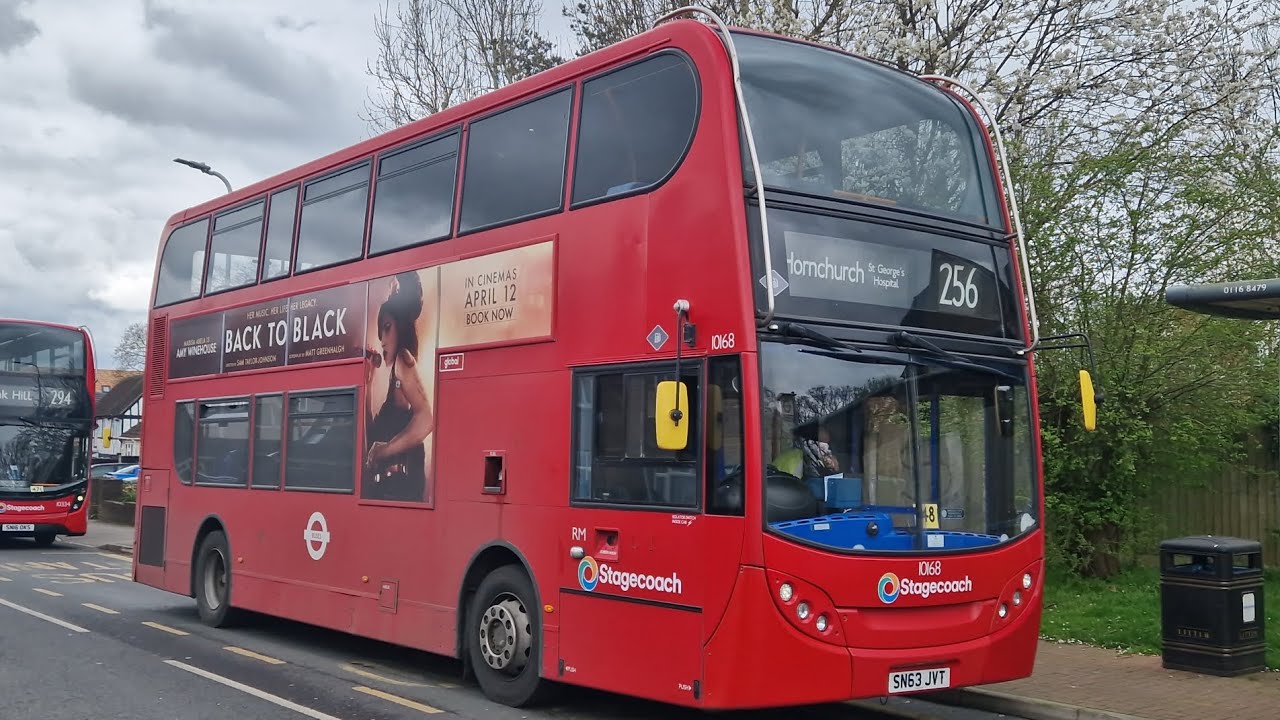 Stagecoach London 10168 SN63JVT Bus Route 256 | ADL Enviro 400 Voith ...