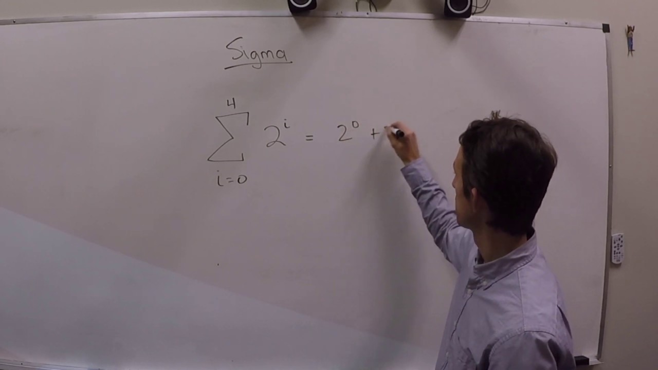 Sigma - Finding an Exponential Partial Sum - Example 2 - YouTube