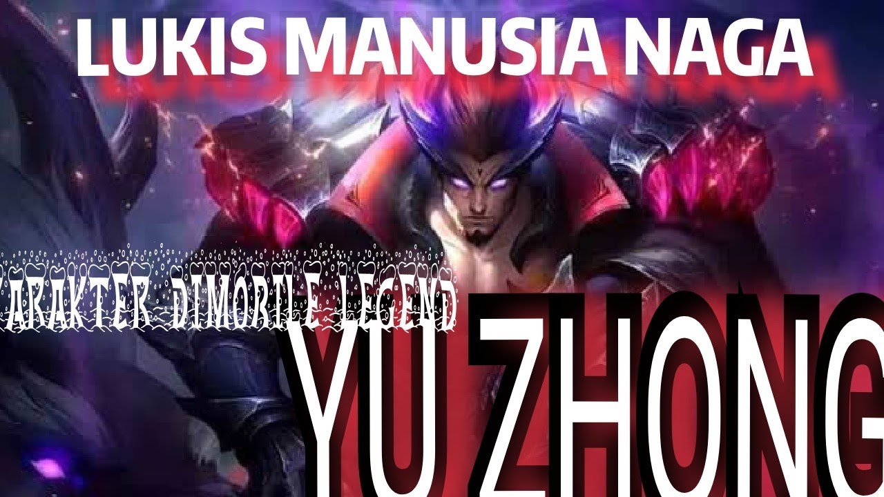 lukis manusia naga karakter dimobile legend versi lukis 3D( lain versi ...