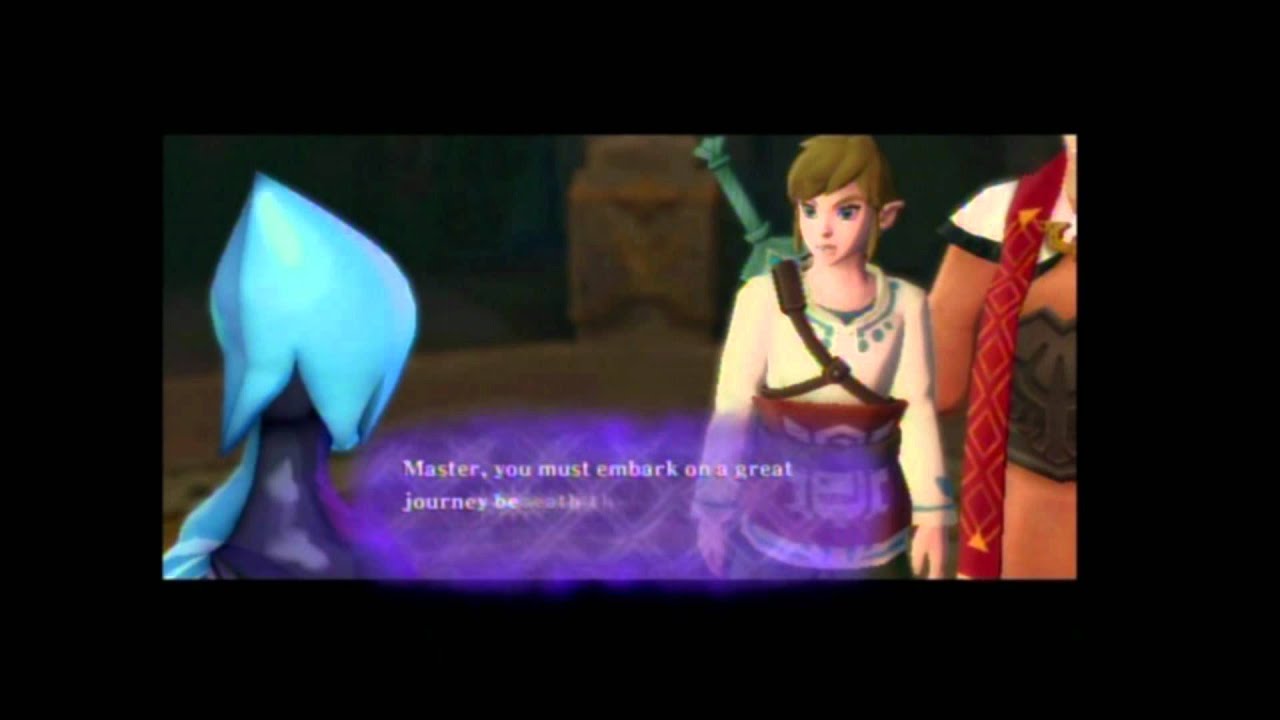 The Legend of Zelda: Skyward sword - Link meets Fi - YouTube