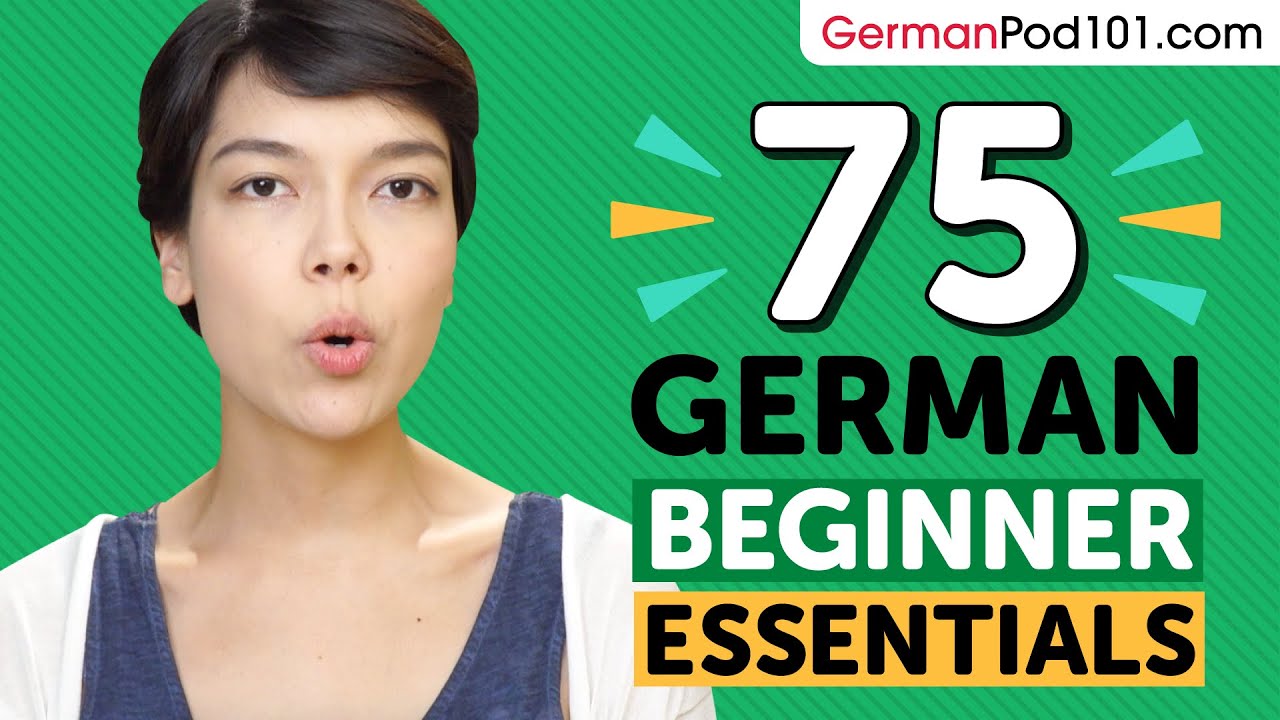 Learn German: 75 Beginner German Videos You Must Watch - YouTube