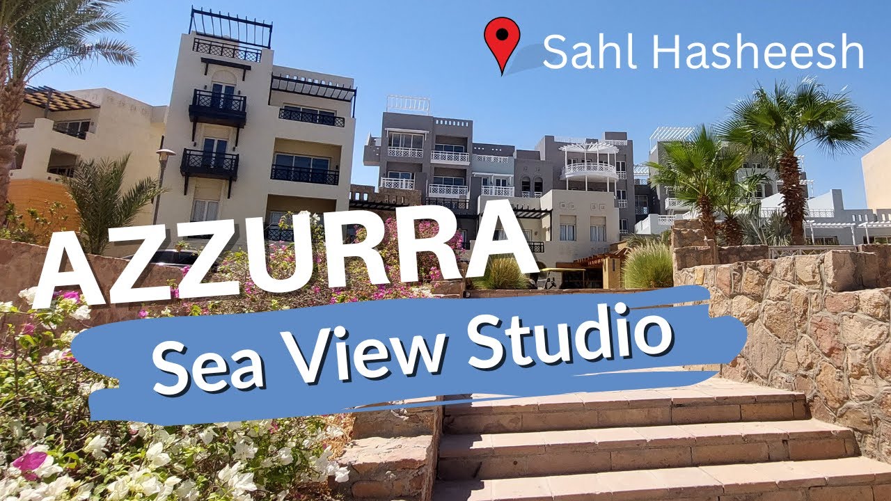 Sea View Studio For Sale | Azzurra Sahl Hasheesh | Real Estate in Egypt | Room Tour - YouTube