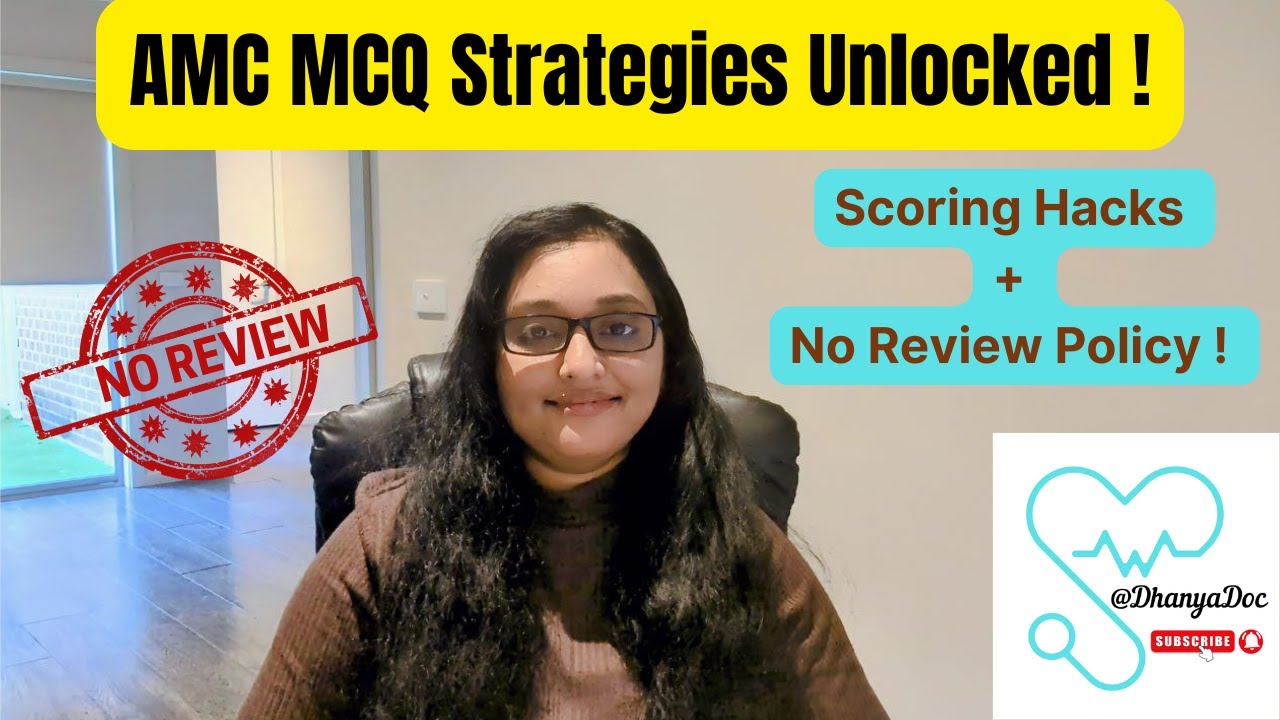HOW AMC MCQ EXAM SCORING SYSTEM WORKS AND HOW YOU SHOULD ANSWER ? | AMC ...