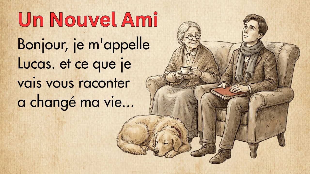 Slow French Story for Beginners (A1-A2) | Passé Composé & Imparfait ...