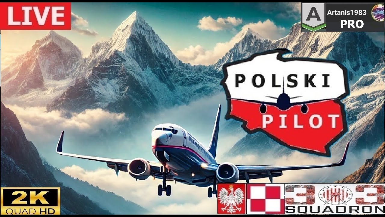 Artanis Polski Pilot trening w Lukli przed lotem do Katmandu Nepal ...