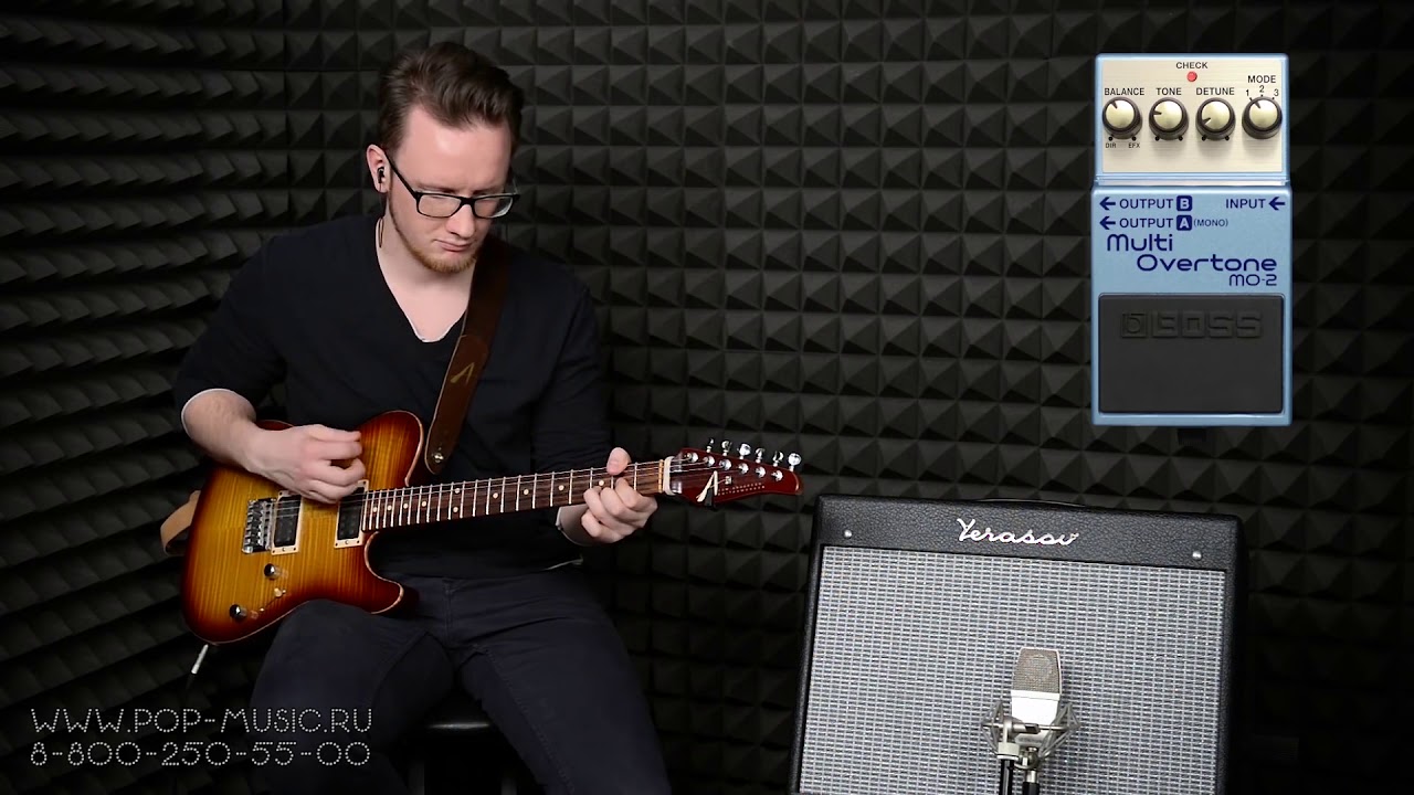 BOSS MO 2 MULTI OVERTONE звучит божественно, украсит вашу игру! - YouTube