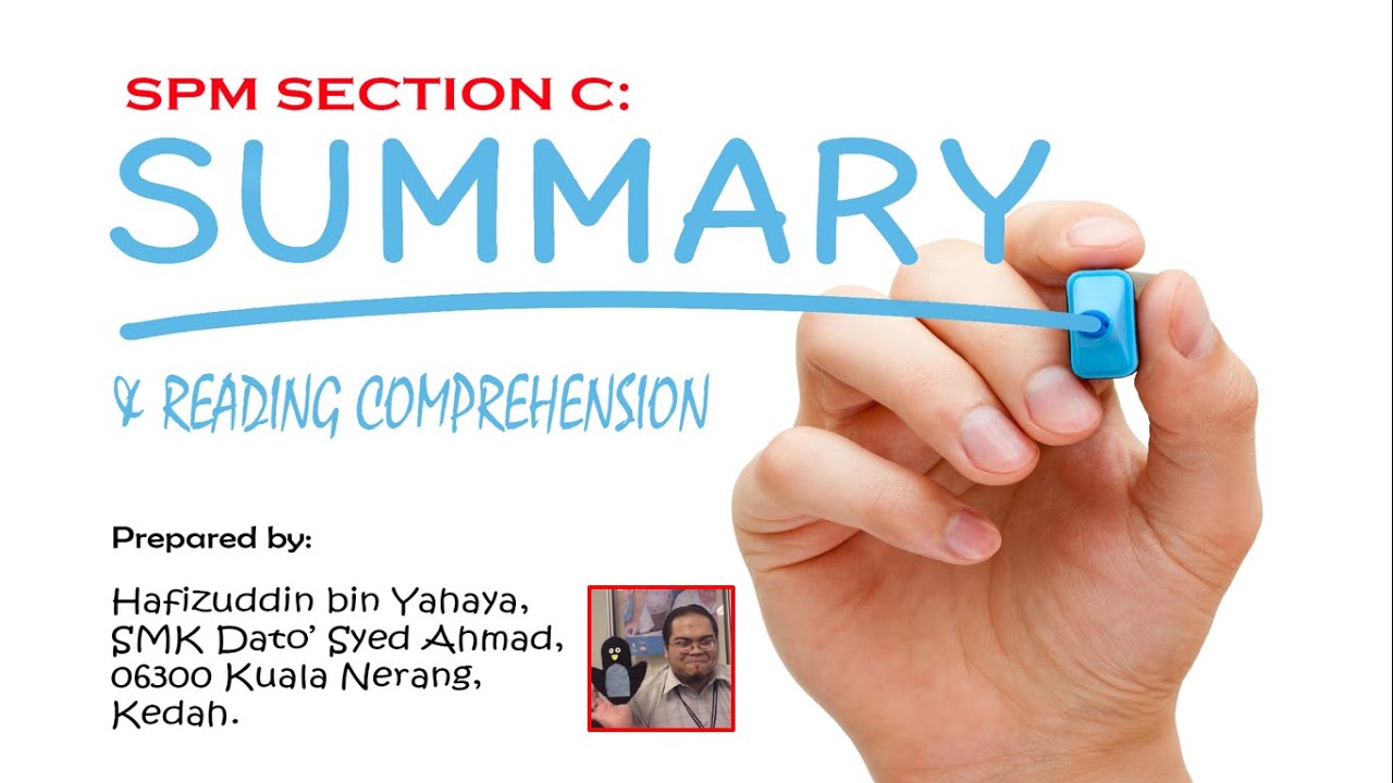 English SPM Section C - Tips and Guides - YouTube