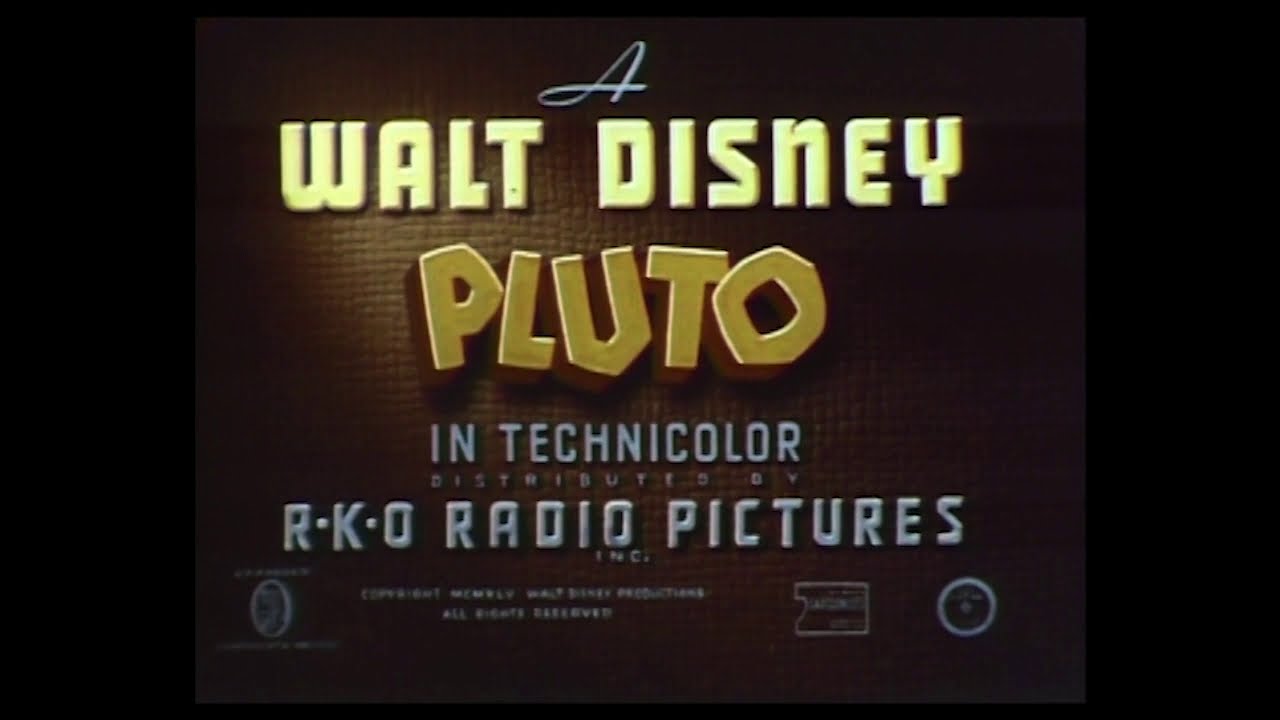 Pluto – In Dutch (1946) – original RKO titles - YouTube