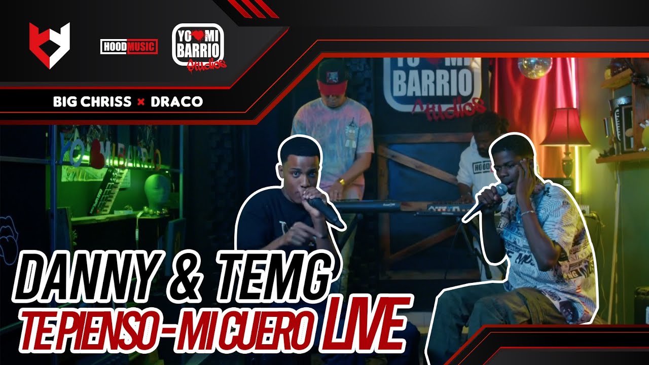 Danny & Temg - Te Pienso - Mi Cuero EN VIVO 🔴 - YouTube