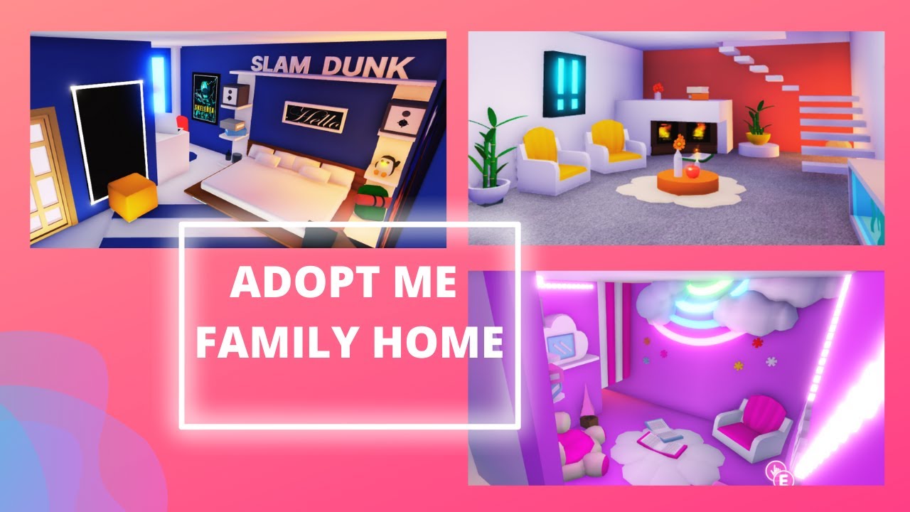 ADOPT ME FAMILY HOME SPEED BUILD! | Roblox Adopt Me - YouTube