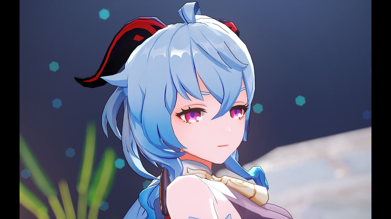 【Genshin Impact MMD／4K／60FPS】Ganyu【Phone Number】 - YouTube