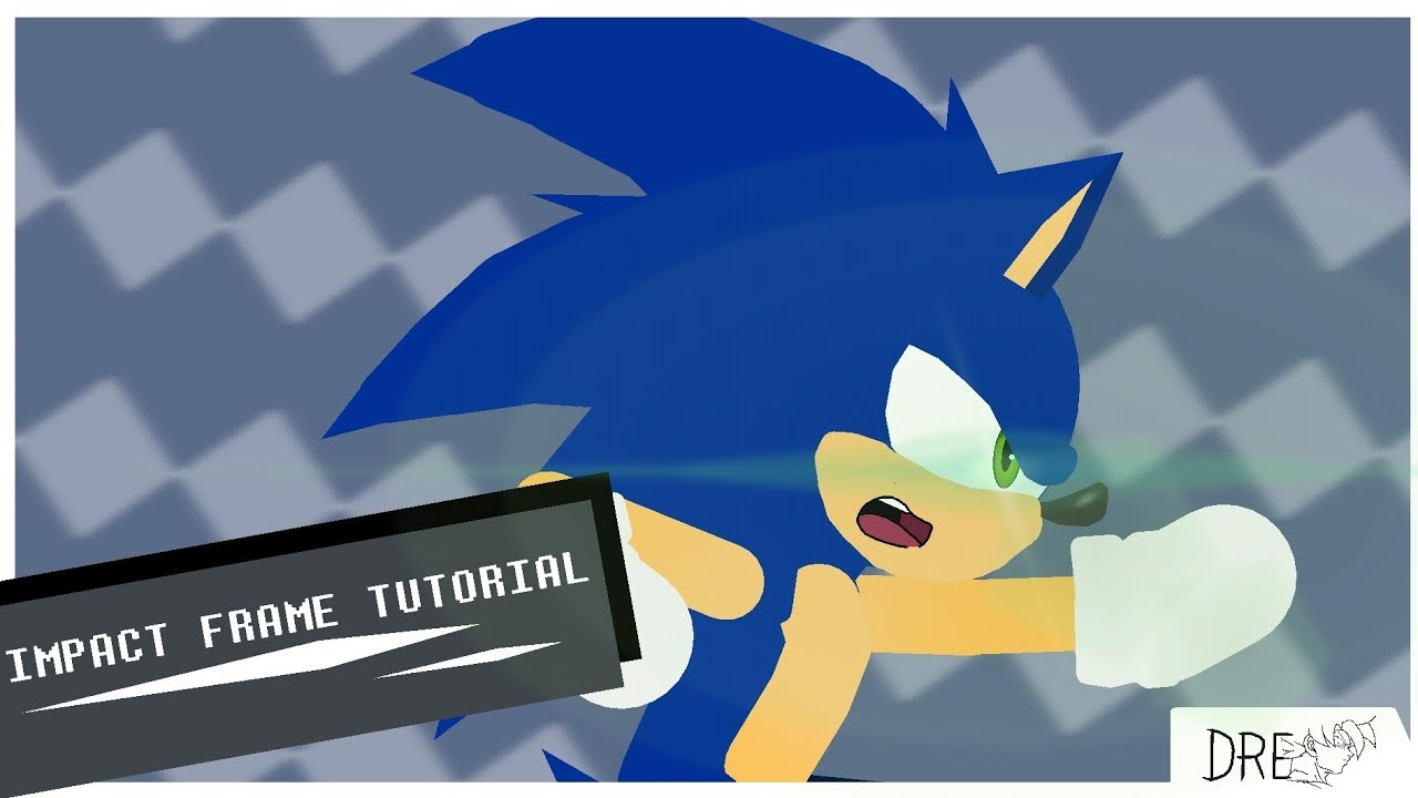 impact frame tutorial #2 - YouTube