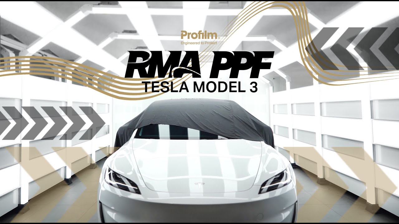 Tesla Model 3 | PPF Installation | RMA PPF | Dubai UAE - YouTube