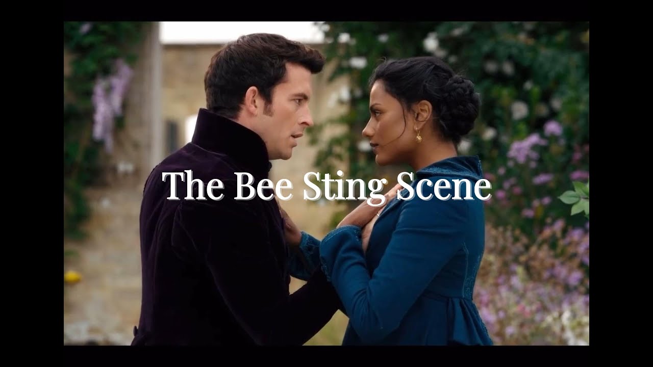 The Bee Sting Scene-Kate and Anthony-Bridgerton Season 2 - YouTube