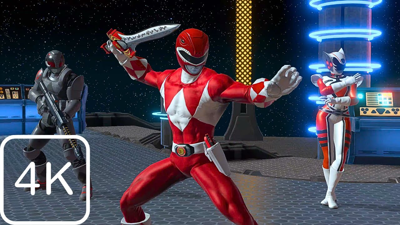 [4K] Rangers Vs Enemies - Power Rangers Mighty Mophin - YouTube