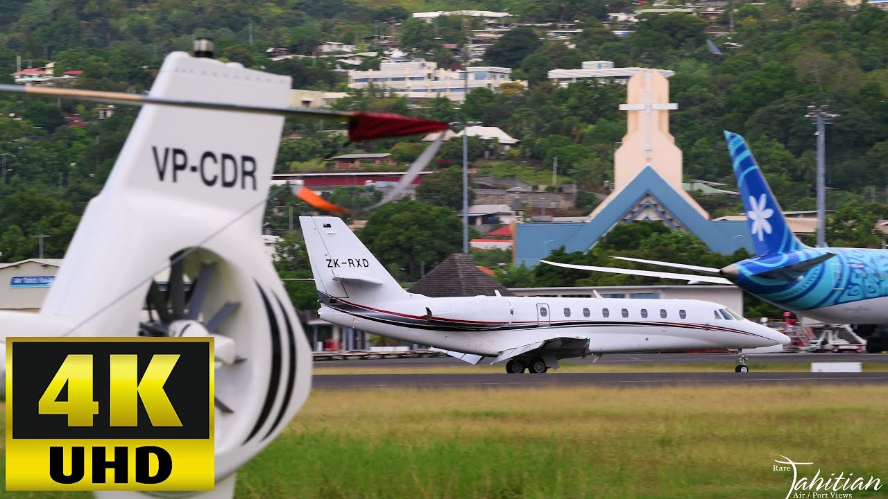 July 15, 2020 : Cessna 680 Sovereign reg ZK-RXD was seen at Tahiti Int ...