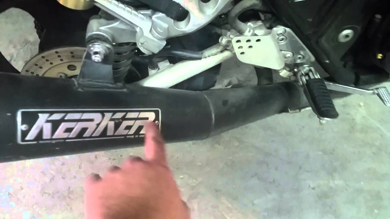 Modified 2 inch kerker baffle zrx - YouTube