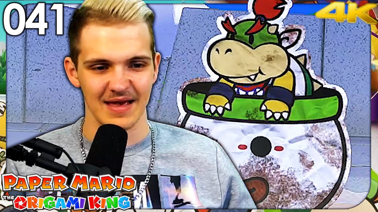 Paper Mario: The Origami King #41 👑 Badeurlaub mit Bowser Jr. - YouTube