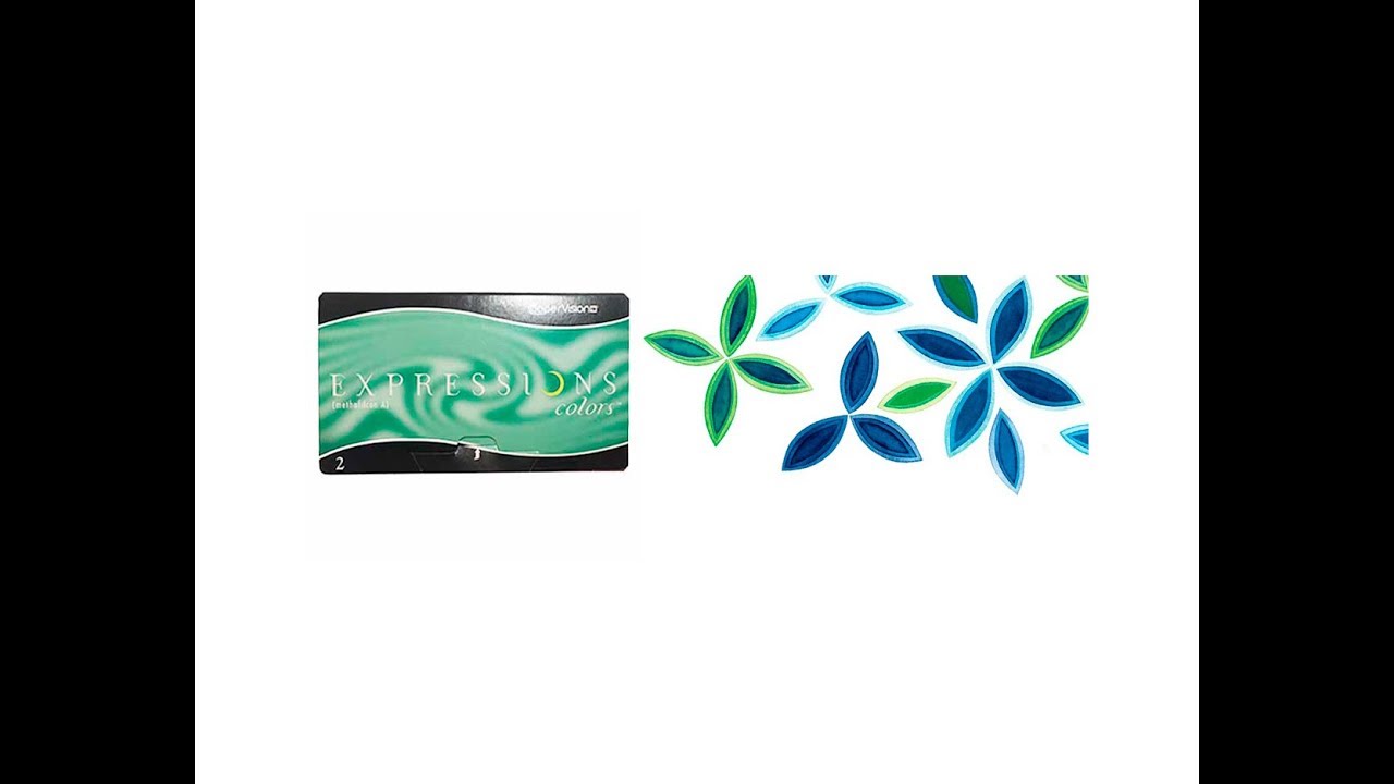 Expressions Colors от CooperVision - YouTube