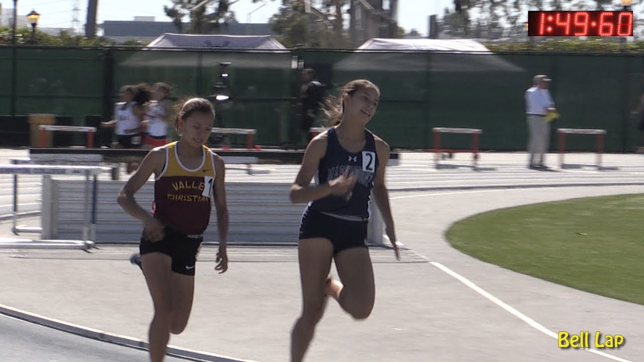 2017 TF - CIF-ss FINALS (Div 4) - 800 Meters (Girls) (F23-D4) - YouTube