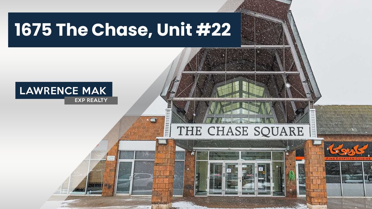 1675 The Chase Square, Unit #22 (JUST LISTED) - YouTube