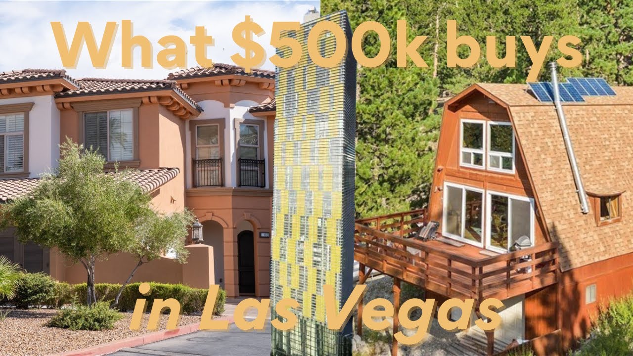 Vegas Real Estate: The Best Homes You Can Buy for $500K 🏡 - YouTube