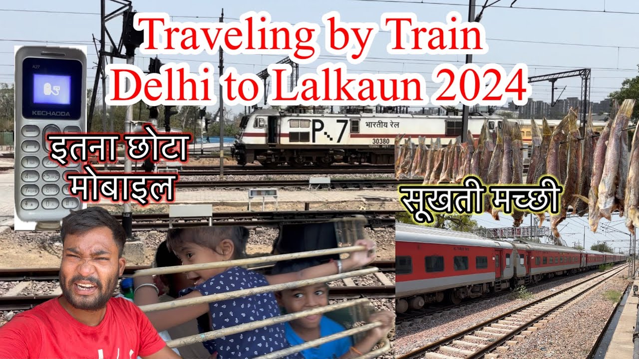 Traveling by Train Vlog | Delhi to Gularbhoj | Sukhi Machi | Nariyal ...
