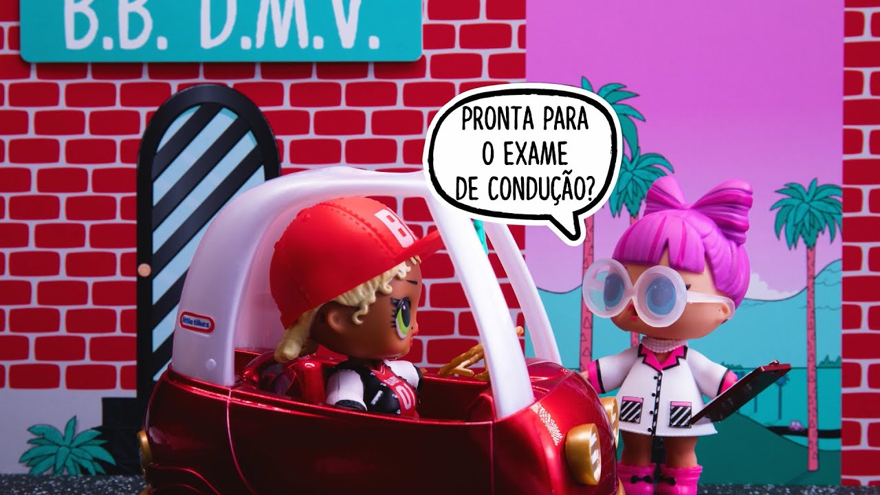 LOL Surprise | STOP MOTION | Teste de condução da MC SWAG - YouTube