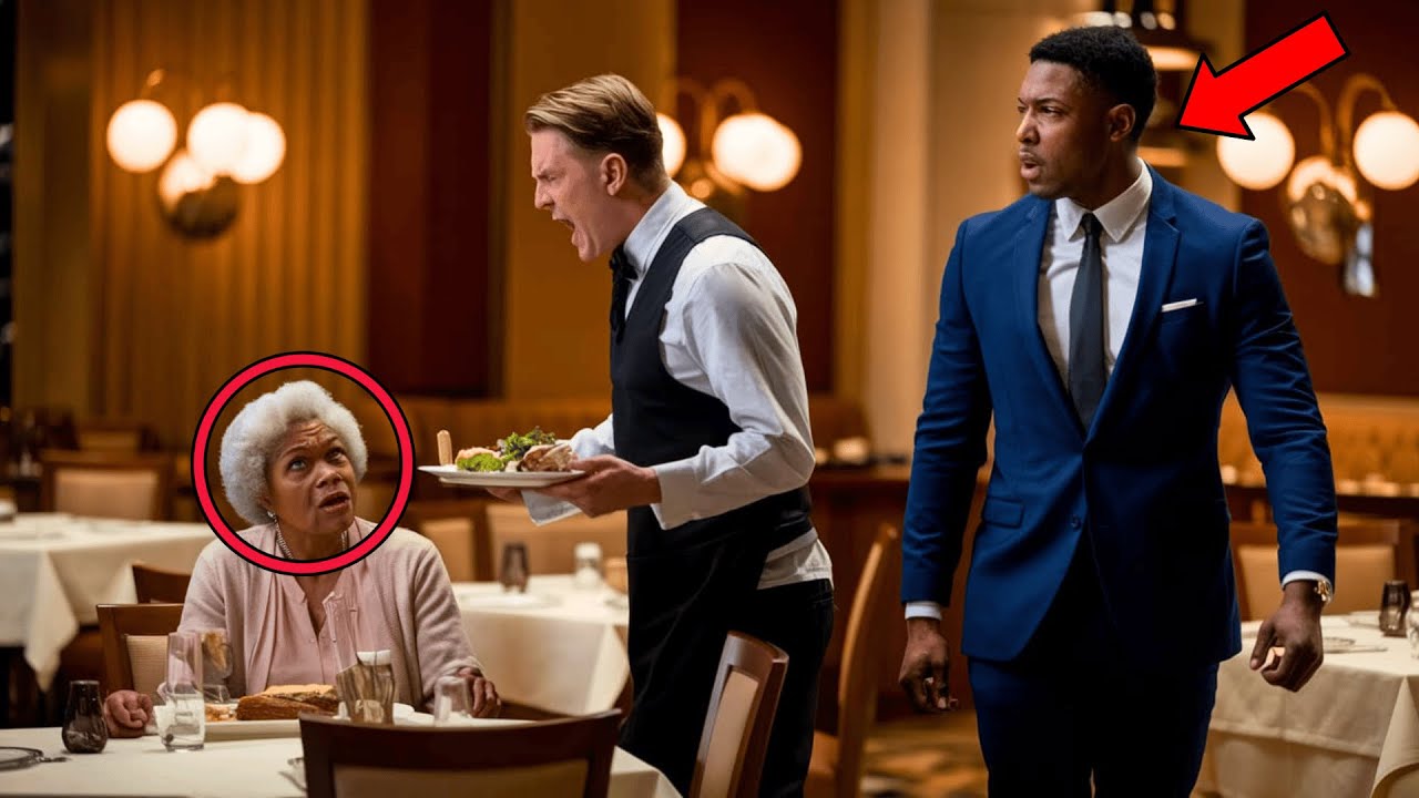 Waiter Refused To Serve Elderly Black Woman Not Knowing Her Son Owned ...