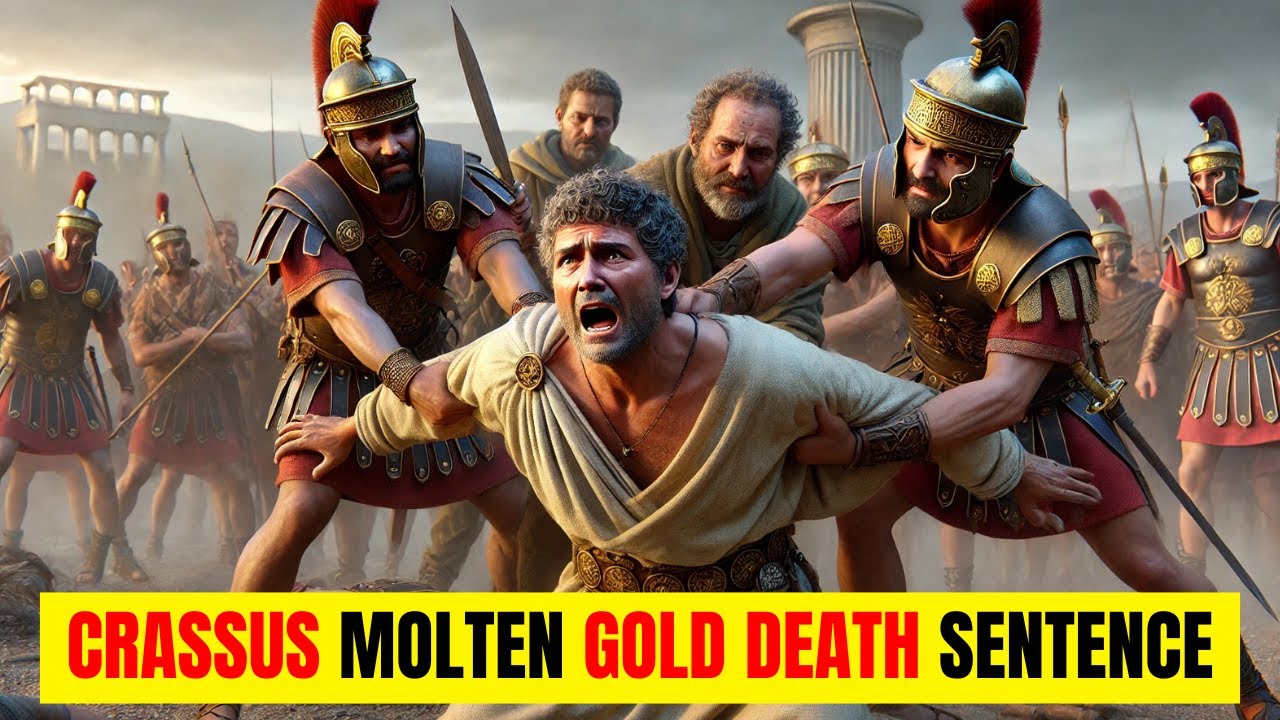 The Bizarre Death of Crassus Drenched in Molten Gold - YouTube