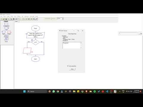 Raptor-Flowchart Computational thinking-Check whether the given number is positive, negative or ...