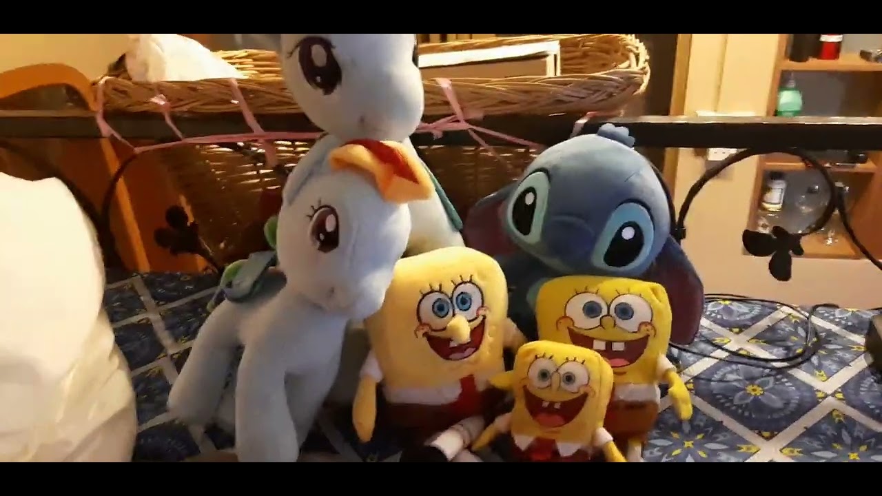 SpongeBob Spongly Spongy B Dashie Played A Game With Rainbow Dash ...