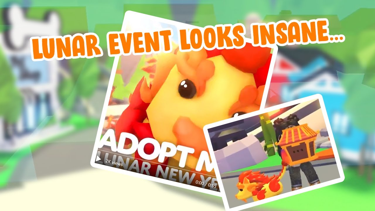 The Adopt Me LUNAR EVENT Looks INSANE... (Roblox Adopt Me) - YouTube