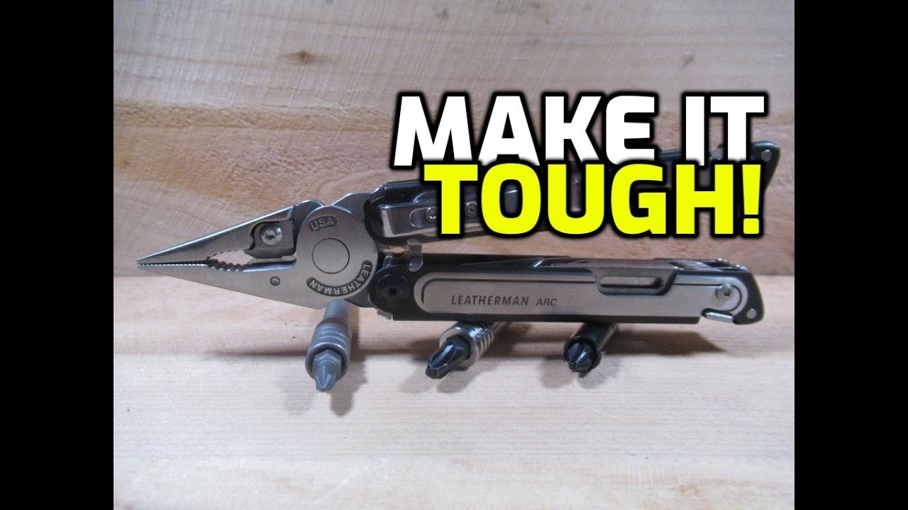 7 Ways The Leatherman Arc Becomes 1/4" Capable! - YouTube