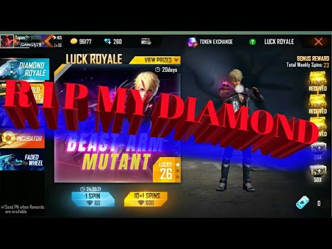 new diamond royal beast arm mutant bundle // lol my diamond - YouTube
