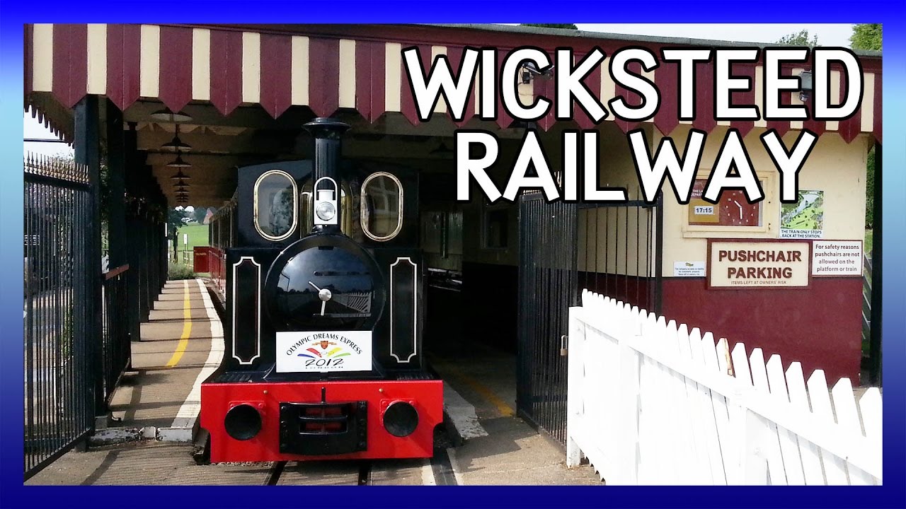 Wicksteed Park Railway PoV - YouTube