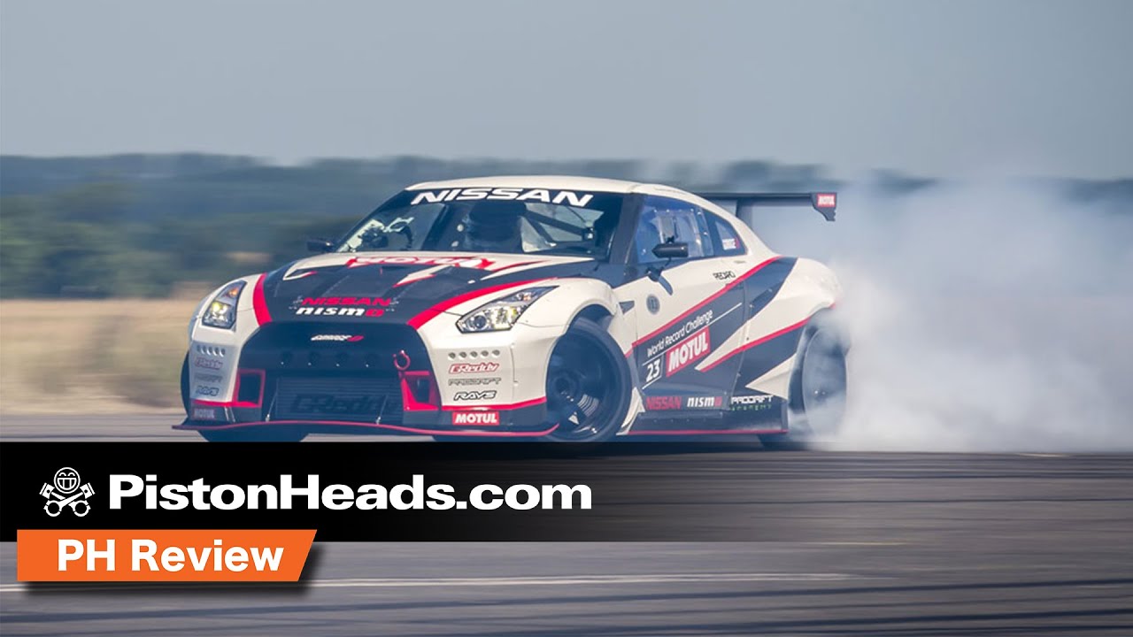Drifting the Nissan GT-R record car | PH review | PistonHeads - YouTube