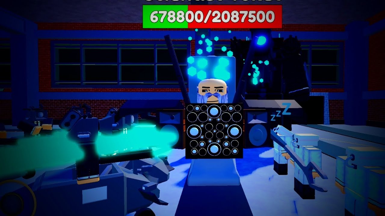 Soloing Toilet HQ using Laser Car & UTC + Scientist | Toilet Tower ...