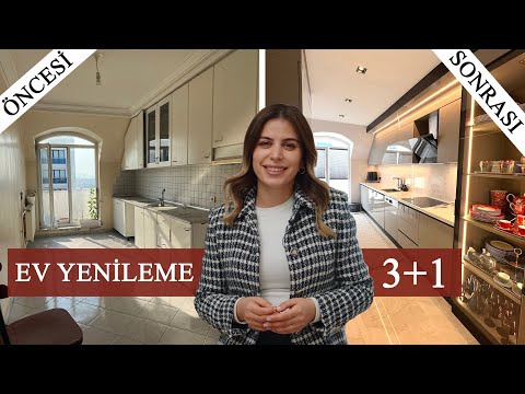 3+1 EV YENİLEME l EV TADİLATI l EV TURU l ÖNCESİ SONRASI