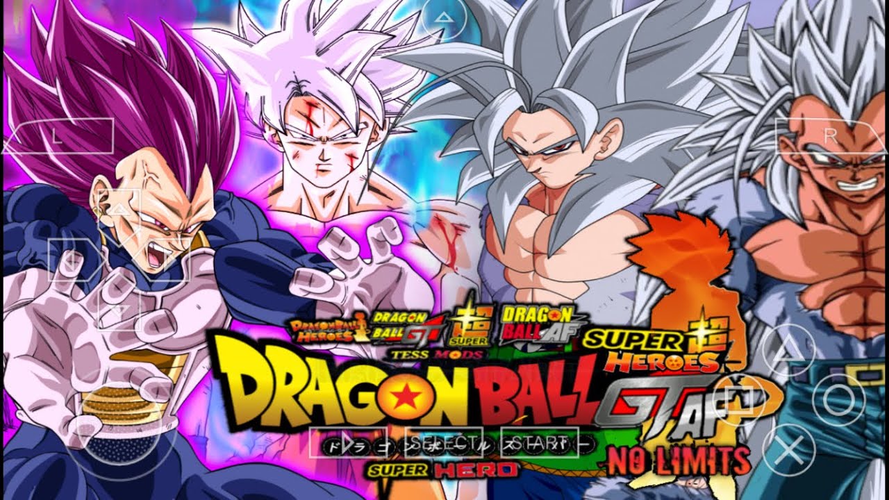 Dragón ball AF con gráficos HD DBZ DBAF mod.ISO con muchas ...