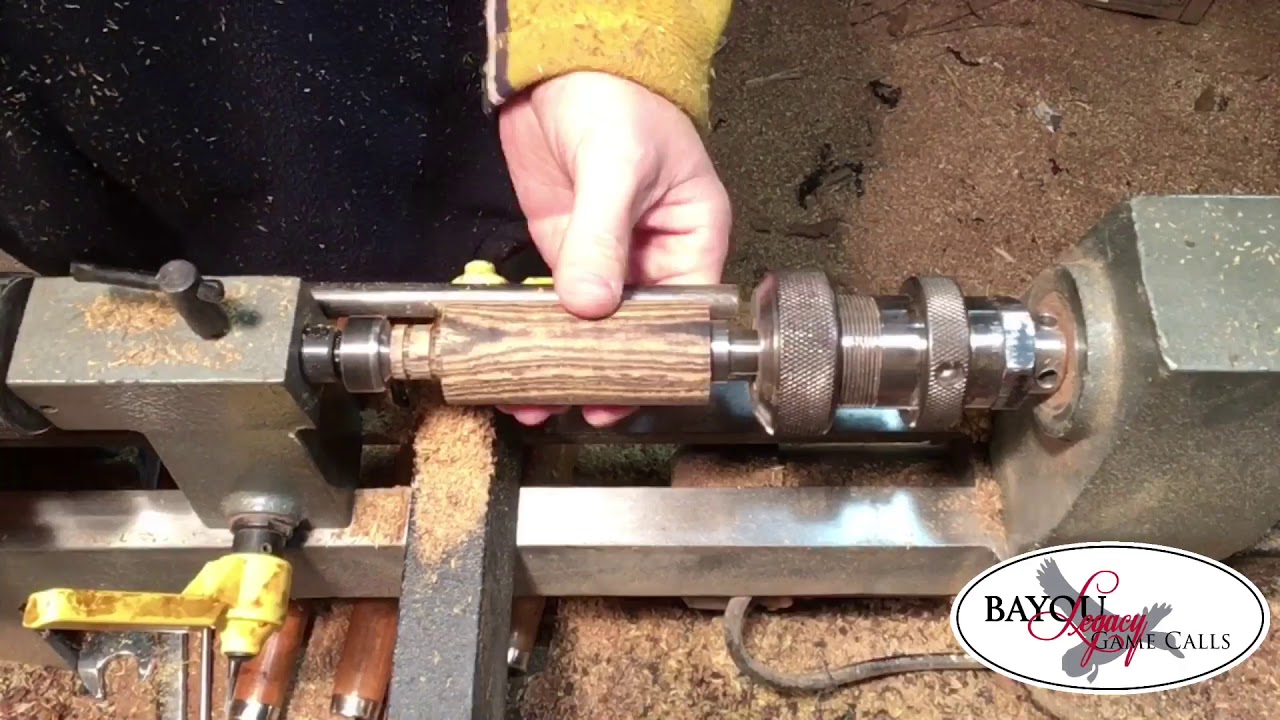 Turning a Bocote Deer Grunt - YouTube