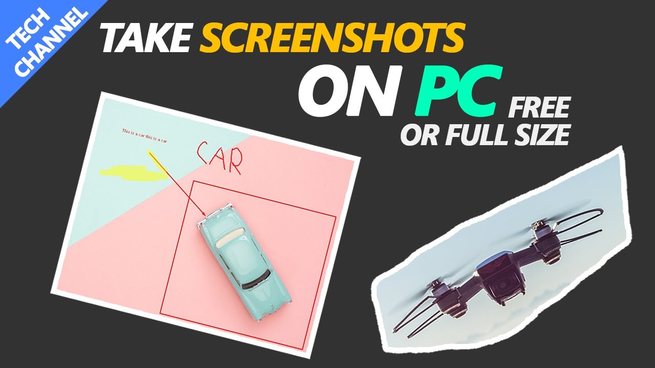 How to take a Screenshot on PC | Screen Capture Windows 10 - YouTube