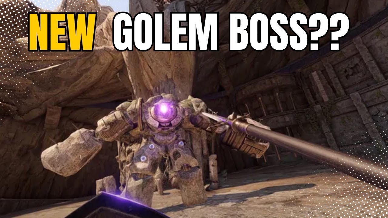 Blade & Sorcery 1.0 Dalgarian Dungeon Run + New Golem Boss Fight - YouTube