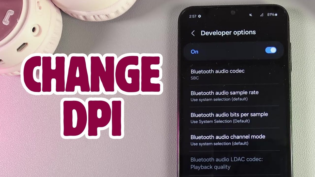 Adjusting Screen DPI on Samsung Galaxy A14 - Step-by-Step Guide - YouTube