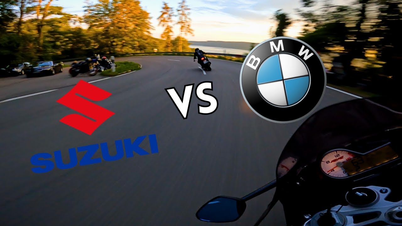 BMW S1000RR & SUZUKI BANDIT 650 FAST RIDE - YouTube