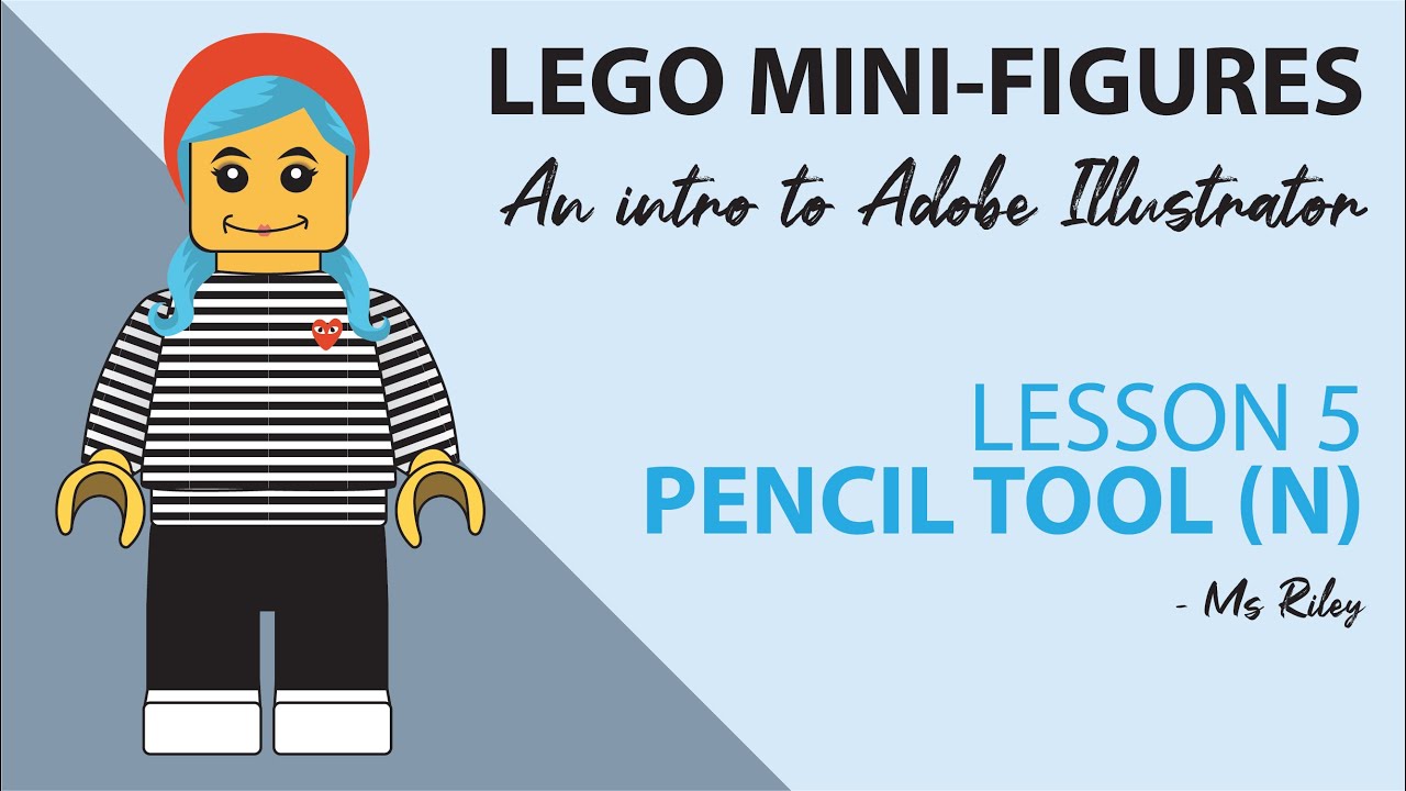 LEGO MINI-FIGURES #5 Pencil Tool (N) - YouTube